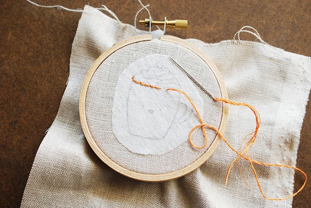 How To Transfer An Embroidery Pattern Onto Any Fabric Make 