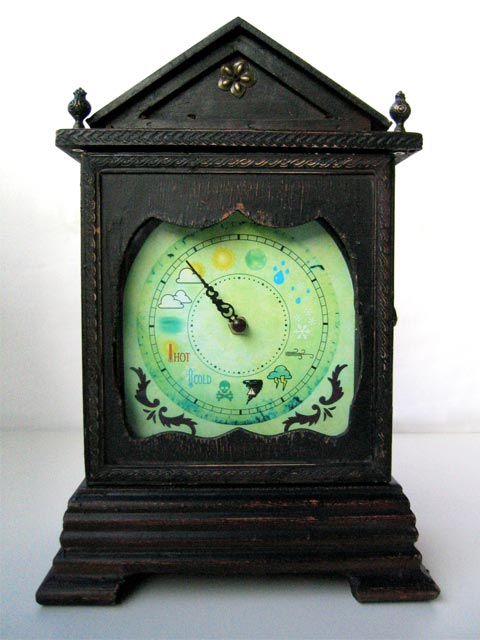 Antique Weather Clock - Make: