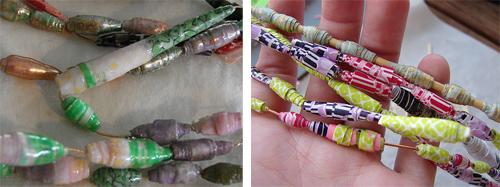 HOW TO - Make paper beads - Make: