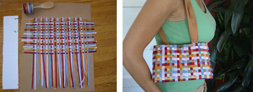HOW TO - make a ribbon bag - Make: