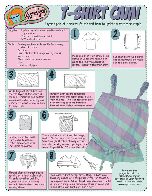 T-Shirt Cami - Make:
