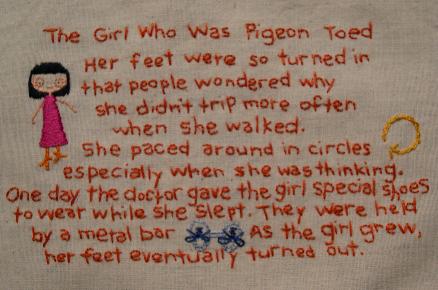 Embroidered poetry - Make: