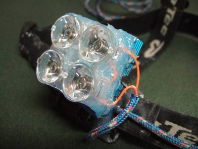 HOW TO - Ultimate night vision headlamp - 500+ lumens with only 8 watts ...