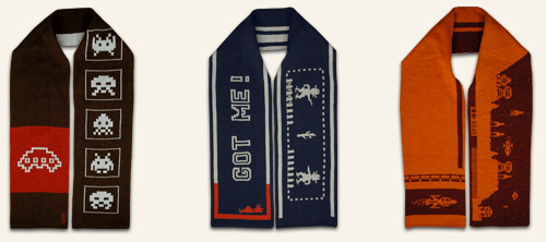 Video game scarves - Make: