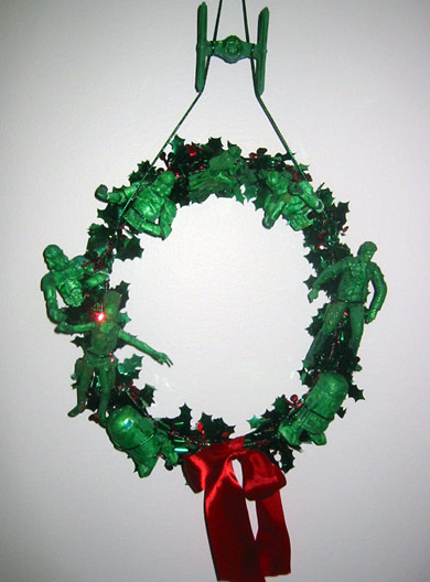 Holiday Project: Star Wars Action Figure Wreath - Make: