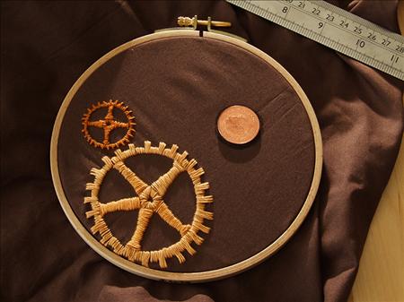 HOW TO - Cog Embroidery - Make: