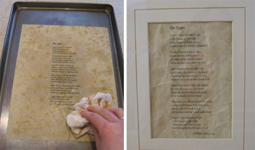 HOW TO - Antique Paper - Make: