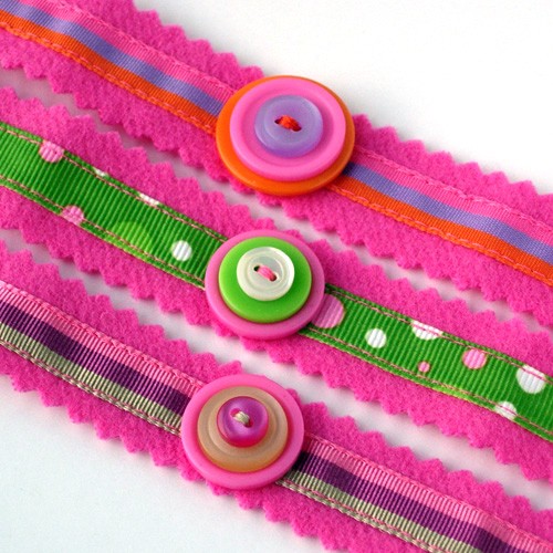 Cashmere Button Bracelets - Make: