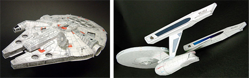 DIY Sci-Fi Movie Paper Craft Gallery - Make: