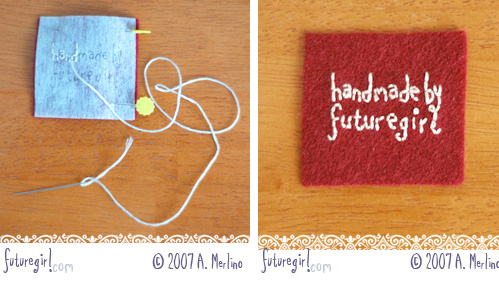 HOW TO - Embroider on Felt - Make: