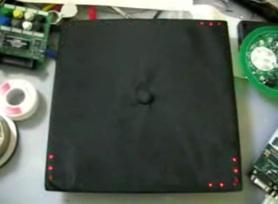 Graduation Cap with Flashing LED Lights - Make: