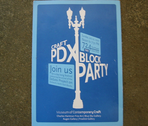 Craft PDX Block Party on Sunday - Make: