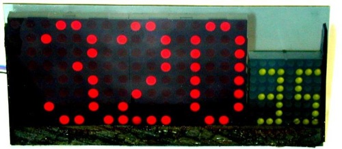 LED matrix clock - Make: