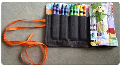Fold Up Crayon Pouch Tutorial - Make:
