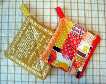 Patchwork Pot Holders - Make: