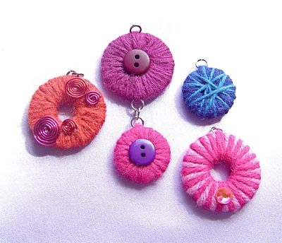 HOW TO - Make a Washer and Yarn Pendant - Make: