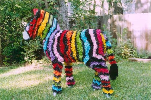 HOW TO - Make a Rainbow Zebra Pinata - Make: