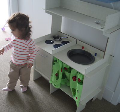 Recycled Cardboard Toy Kitchen - Make: