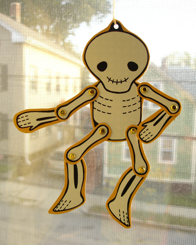 Skeleton Paper Doll - Make: