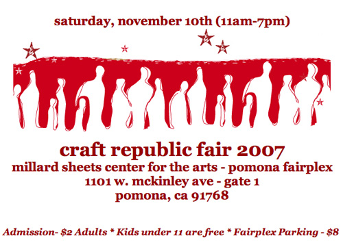 Craft Republic Fair in Pomona, CA this Saturday, November 10 - Make: