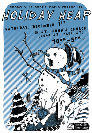 Holiday Heap Craft Fair in Baltimore this Saturday, Dec 1 - Make: