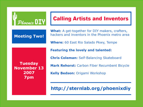 Phoenix DIY Meeting 2 - Make: