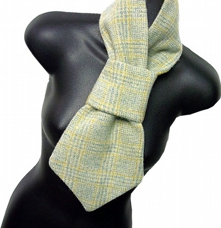 Ashley Reversible Neck Warmer Tie Scarf - Make: