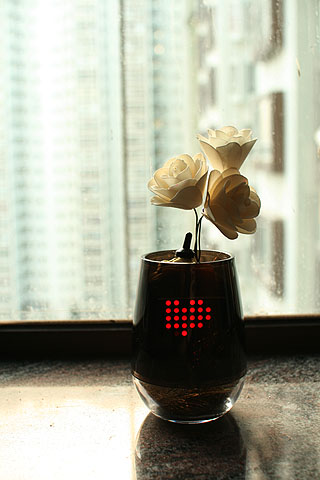 LED Flower Vase - Make: