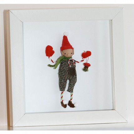 Mod Dots One-of-a-Kind Christmas Elf - Make: