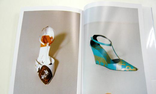 Shoes Made of Wrapping Paper - Make: