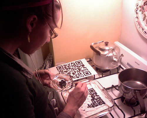 QR Code Cake - Make: