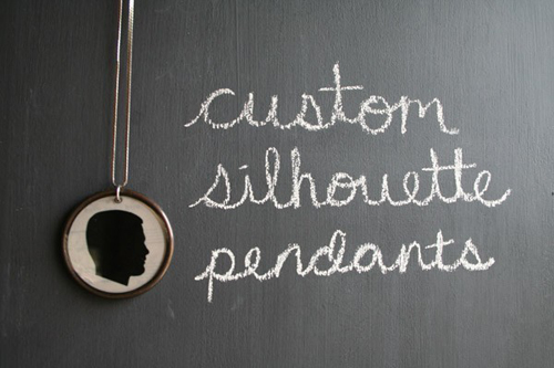 Custom Silhouette Pendants - Make: