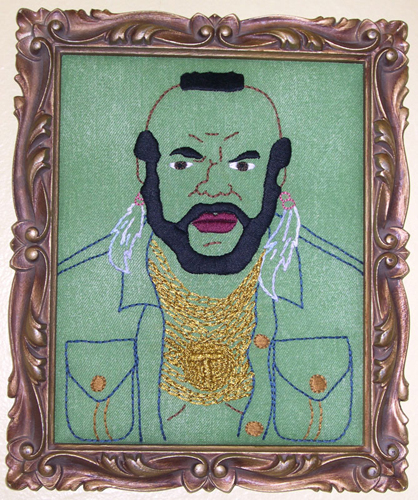 I Heart Mr. T Art Show in Portland - Make: