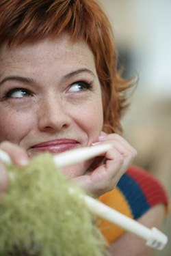 Vickie Howell Hosts Knit Fashion Show in Santa Clara, CA- Friday, Feb ...