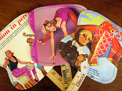 Recycled Album Fans by Lorimarsha - Make: