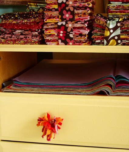 Fabric Drawer Pulls - Make: