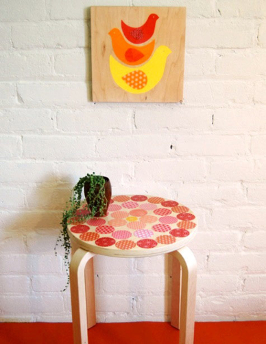 HOW TO - Make a Decoupage Stool - Make: