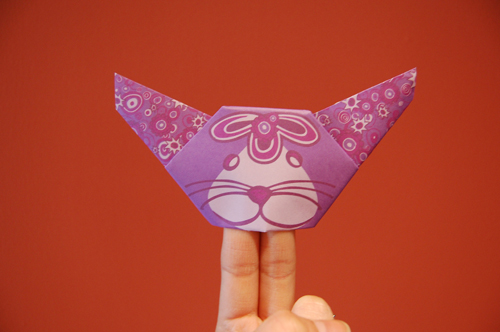 3-D Origami Finger Puppet - Make: