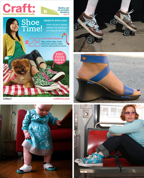 CRAFT: 07 The Shoe Issue - On Newsstands Now! - Make: