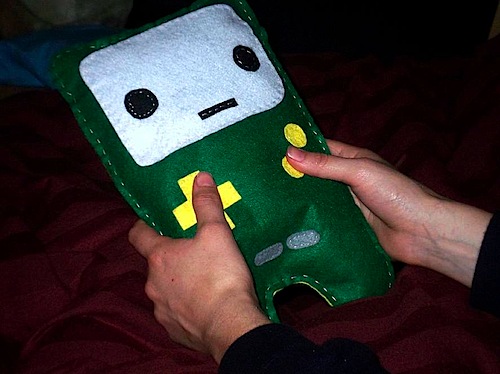 Game Boy Plushie - Make: