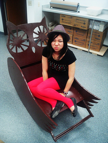 Owl-Shaped Rocking Chair - Make: