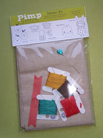 Pimp Stitch Embroidery Kits - Make: