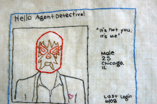 Embroidered My Space Profiles - Make: