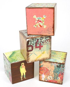 DIY Collage Blocks - Make: