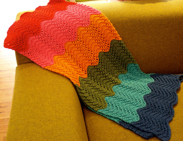 HOW TO - Knitted Wave Blanket | Make: