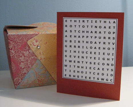 HOW TO - Make a Word Search Greeting Card - Make: