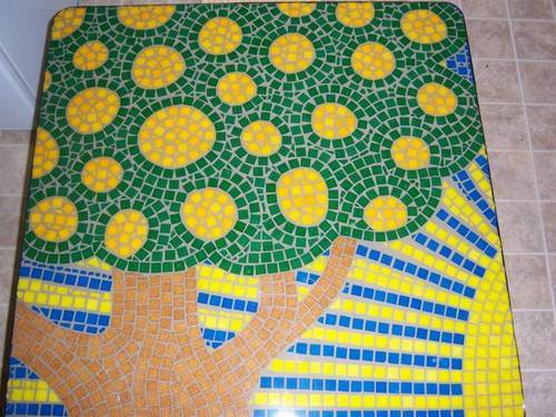 Mosaic Tree Table - Make: