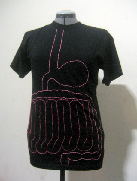 Embroidered Digestive System - Make: