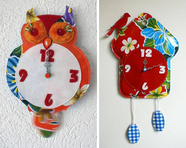Fabric Clocks - Make: