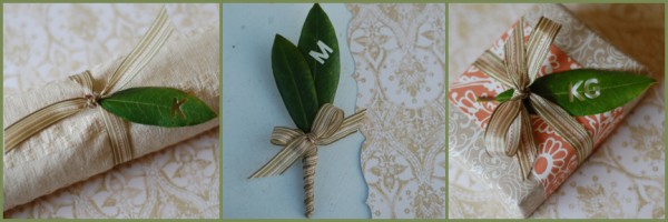 HOW TO - Monogrammed Leaves - Make: